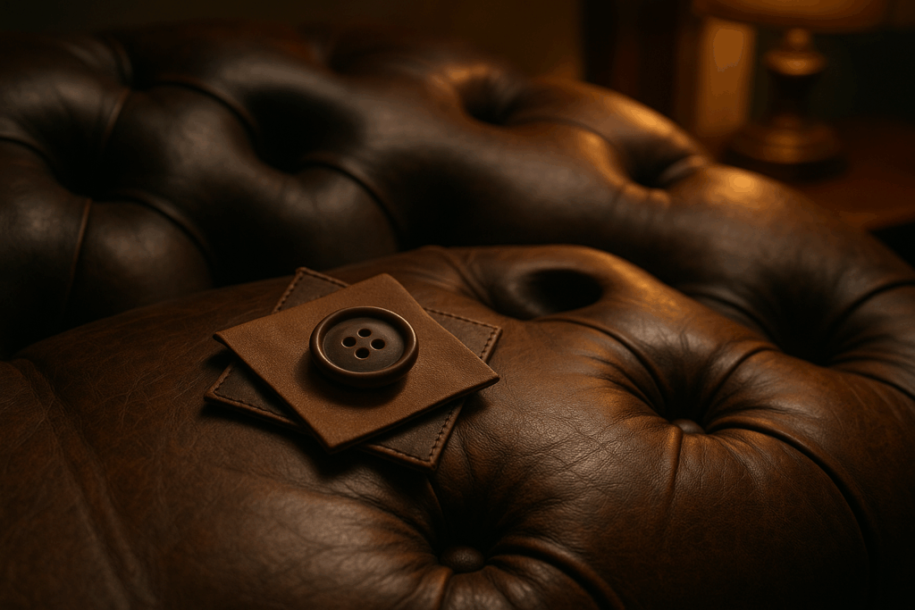 How to Reattach a Loose Button on Your Chesterfield Sofa: A Step-by ...