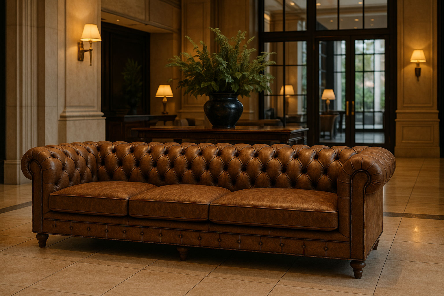 Choosing the Right Chesterfield Sofa Upholstery for a High-Traffic ...