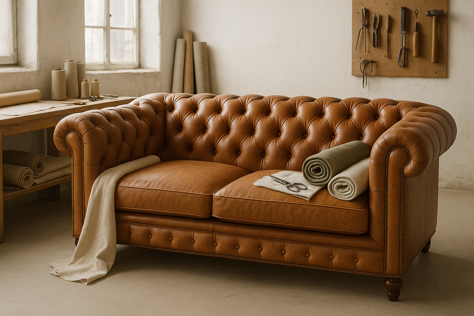A Step-by-Step Guide to Reupholstering Your Chesterfield Sofa’s ...